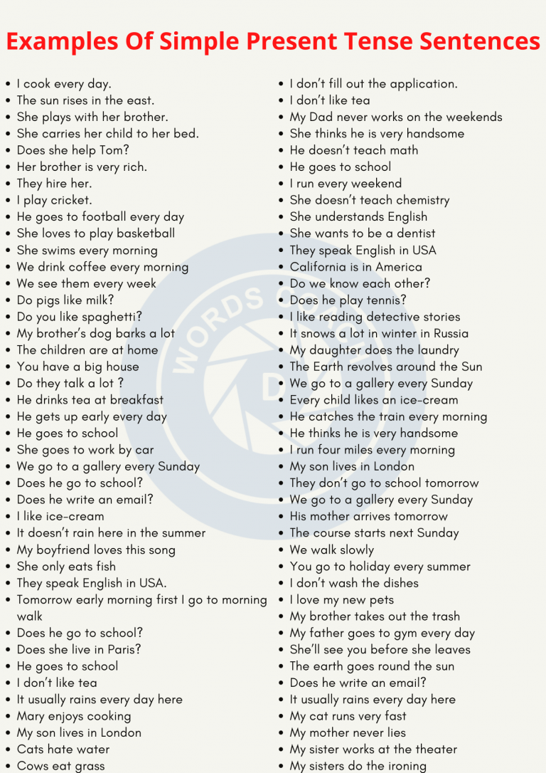 Examples Of Simple Present Tense Sentences Word Coach examples-of-simple-present-tense-sentences-word-coach