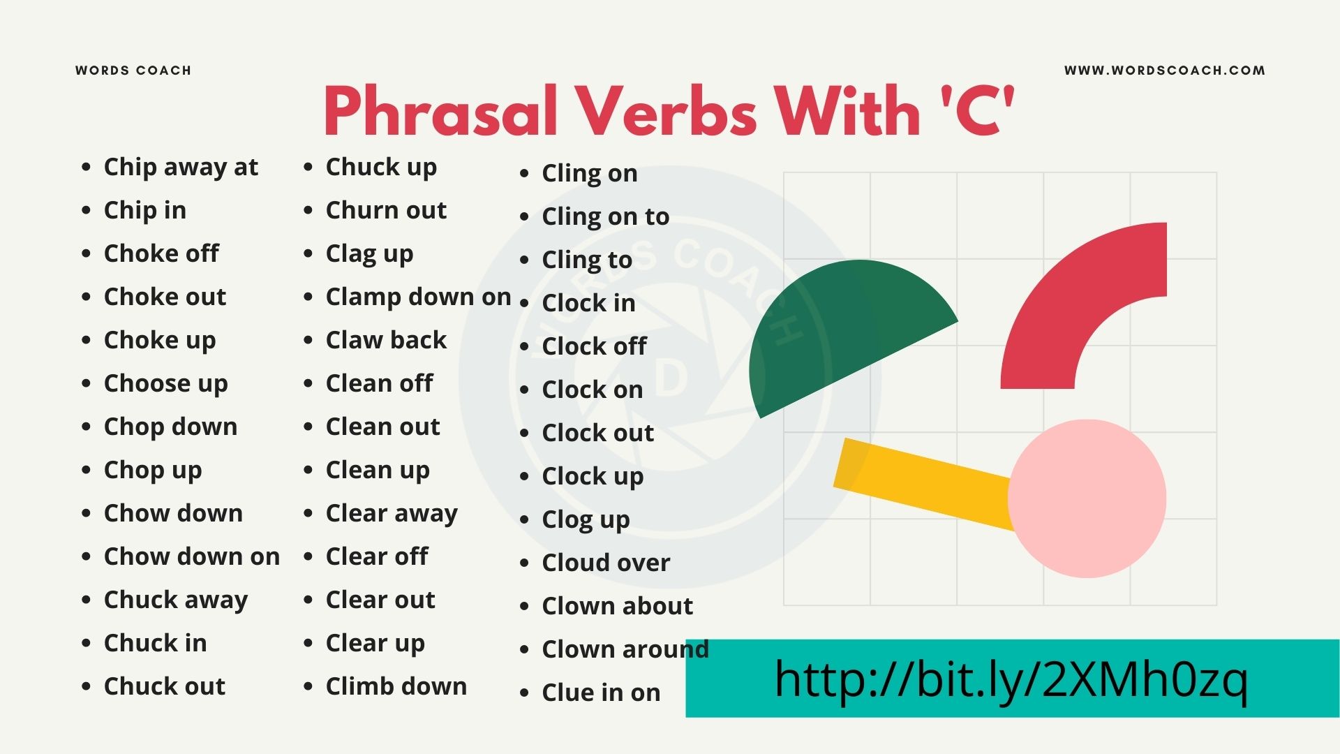 Phrasal Verbs Starting With C - Word Coach