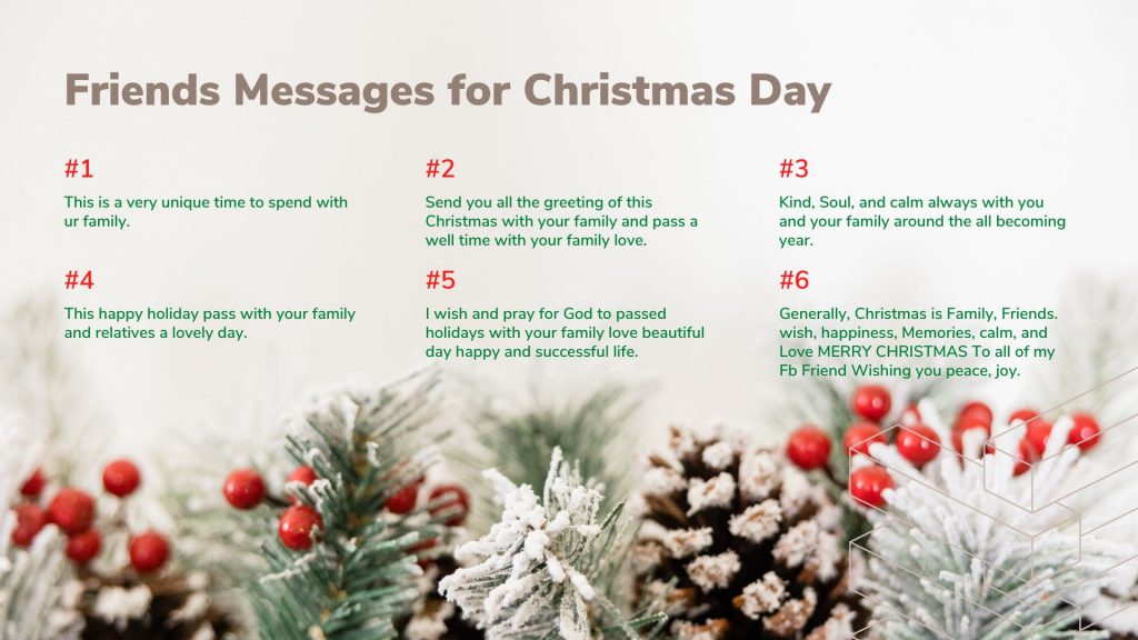 Christmas Wishes for Friends - Word Coach