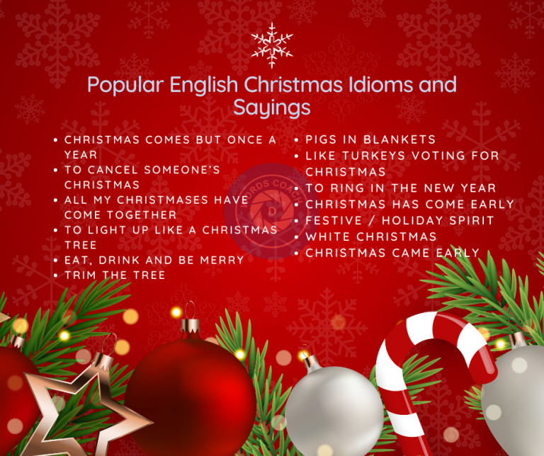 Popular English Christmas Idioms and Sayings - Word Coach