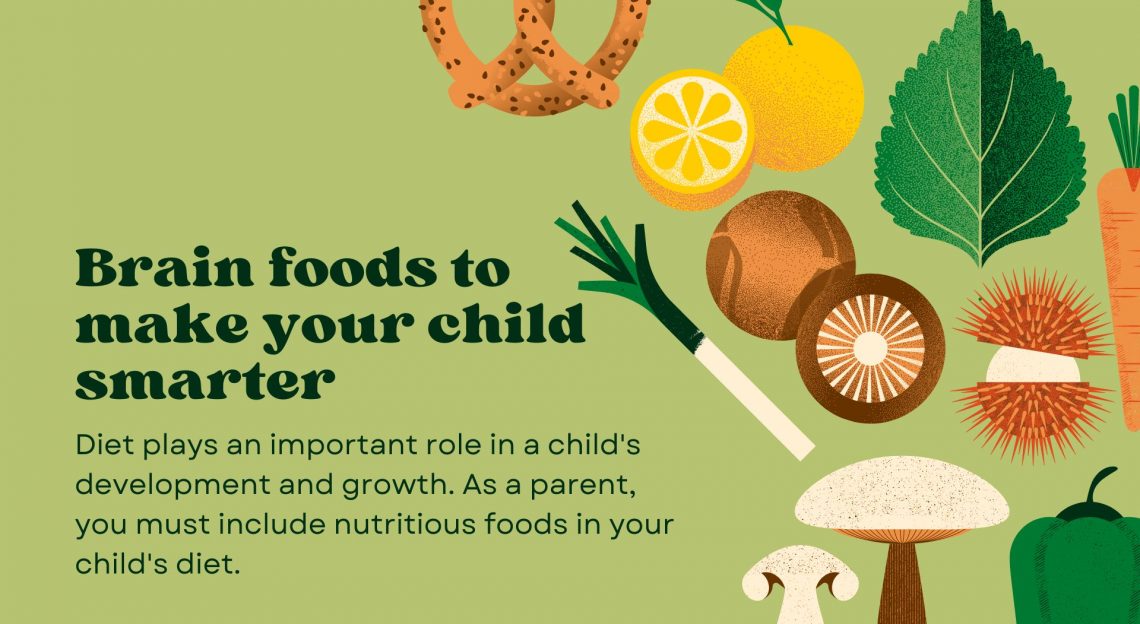 Brain foods to make your child smarter - Word Coach