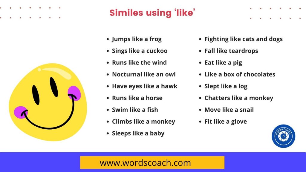 What Is a Simile? - Word Coach