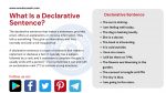 Declarative Sentences - Word Coach