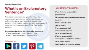 Exclamatory Sentences - Word Coach