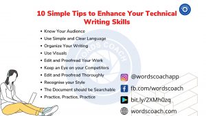 10 Simple Tips to Enhance Your Technical Writing Skills - Word Coach