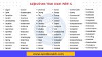 List of 2000+ Common Adjectives - Word Coach