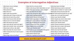 100+ Examples of Interrogative Adjectives - Word Coach