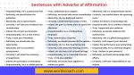 100+ Sentences with Adverbs of Affirmation in English - Word Coach
