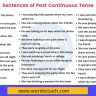Examples of Past Continuous Tense - Word Coach