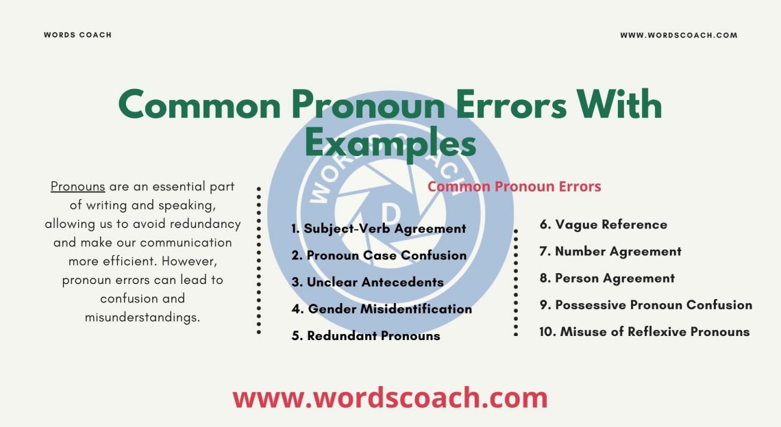 Common Pronoun Errors Archives - Word Coach