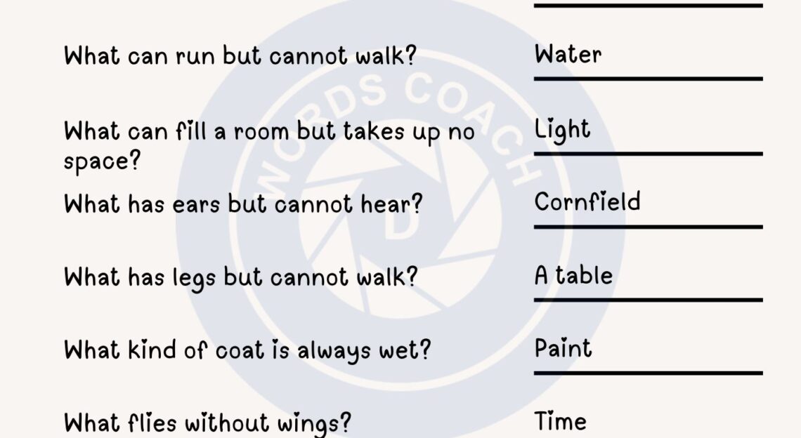 Riddles Archives - Word Coach