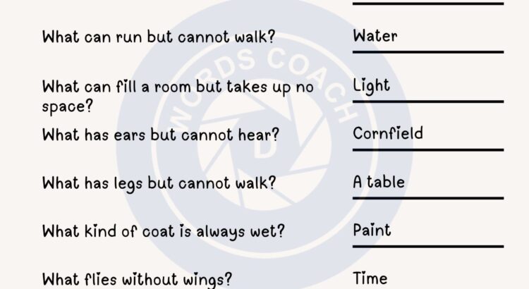 Riddles Archives - Word Coach